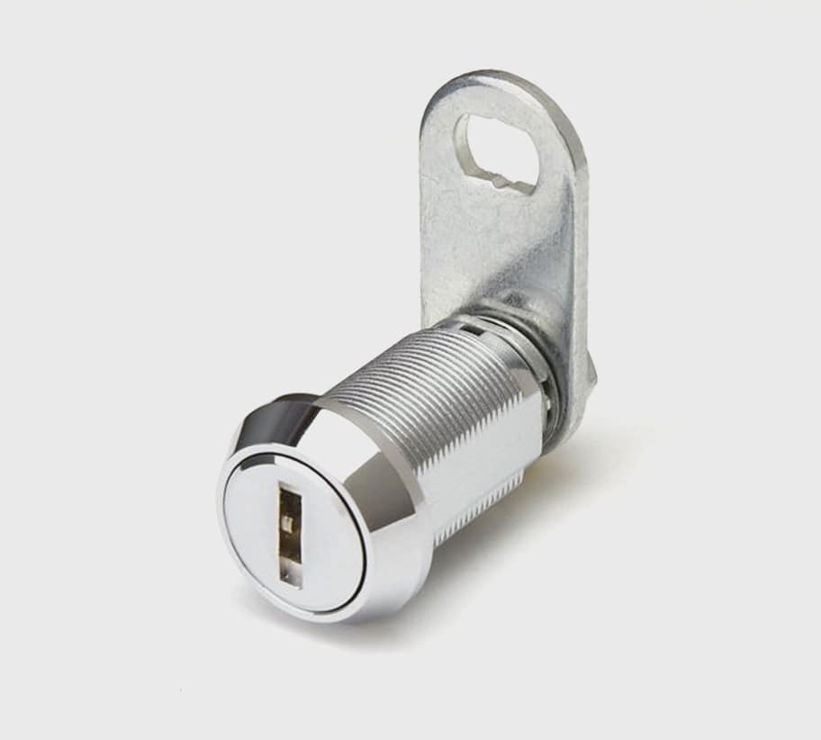 Chrome Flat Cam Lock | Camlock Fittings | Argent Sydney